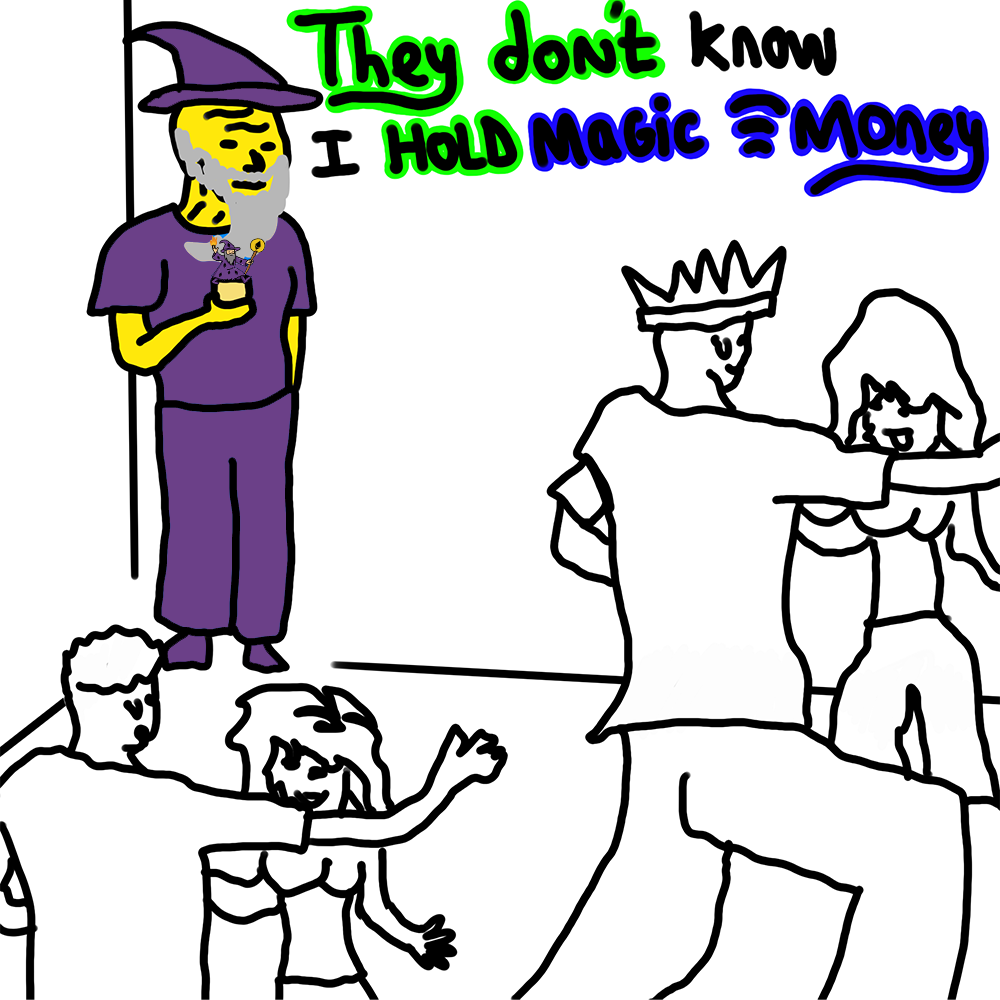 Magic Internet Money - The Wizard's Memecoin